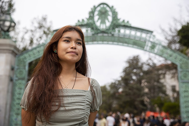 New student Liliana Rojas: ‘We are all made of the same components ...