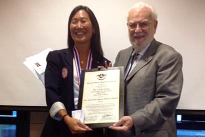 A medal for Berkeley's Dr. Cindy Chang | Berkeley