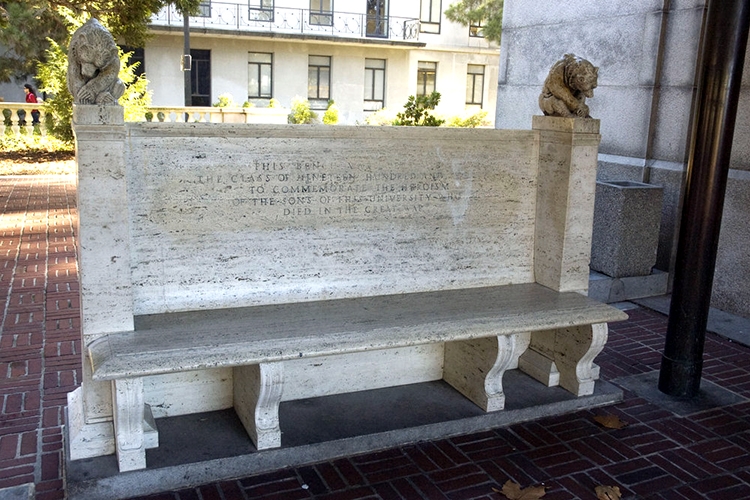 Campus memorials honor veterans | Berkeley
