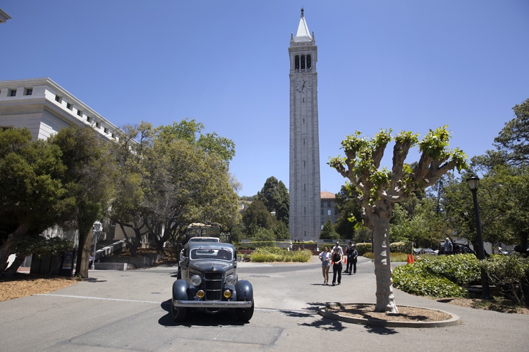 Film crew sends UC Berkeley back to the 1940s | Berkeley