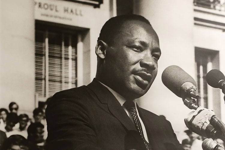 50 years later, a replaying of MLK's speech at Sproul | Berkeley