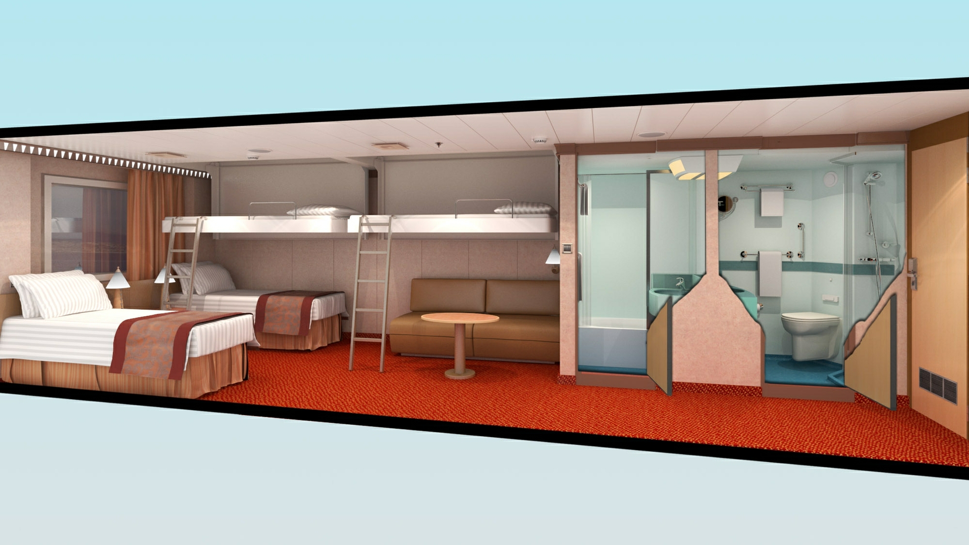 Photo | deluxe_pullman_table | Carnival Cruise Line