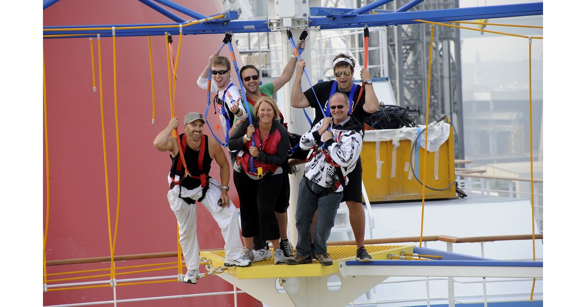 Carnival Magic's Ropes Course Welcomes First Thrill Seekers | Carnival ...