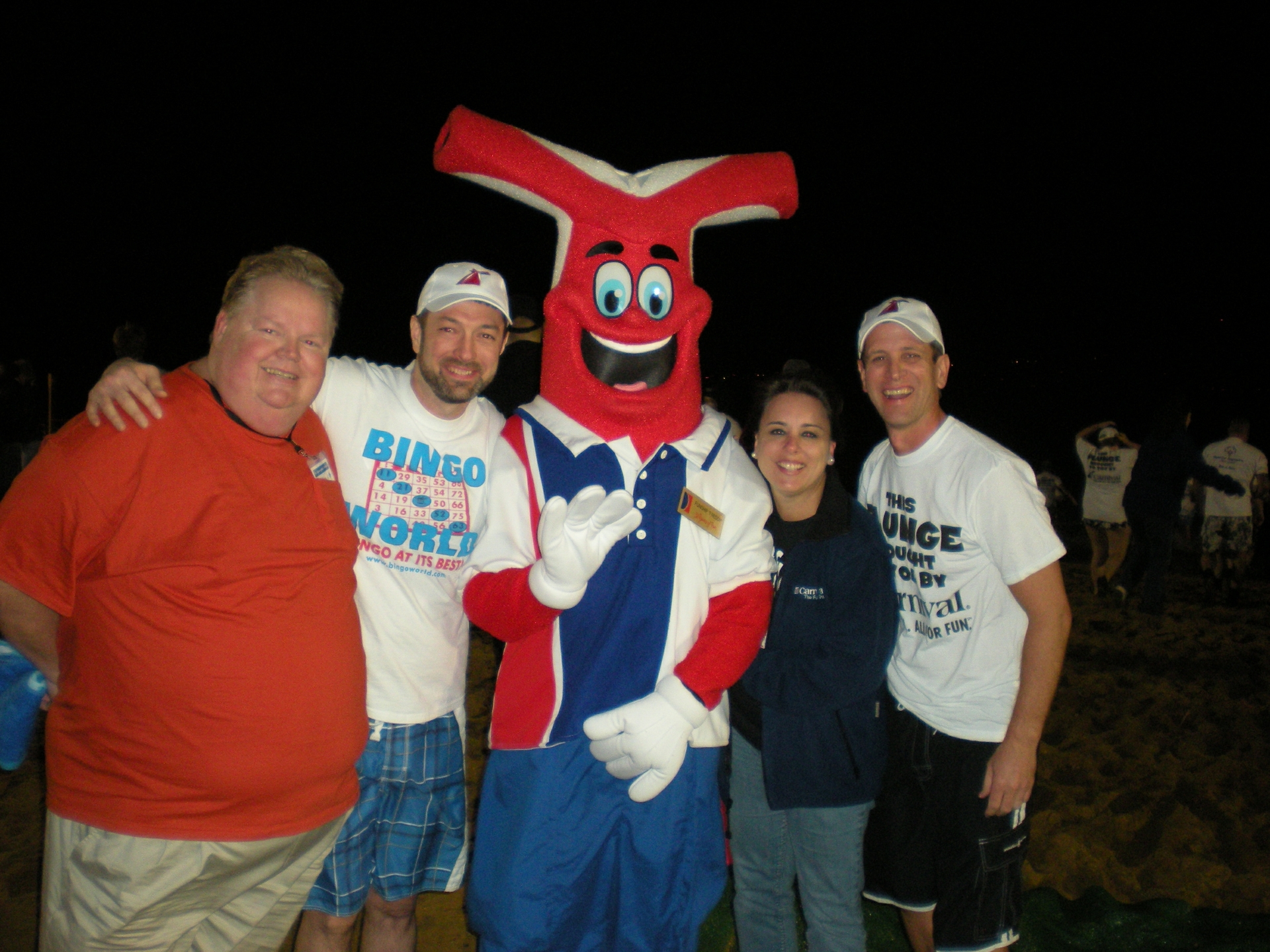 Photo | Carnival's Sales Team Gets Ready for the Polar Bear Plunge ...
