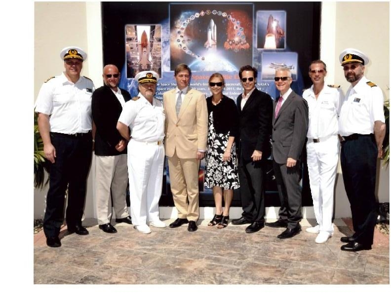 Photo | Pictured here at the unveiling of a series of murals at the ...