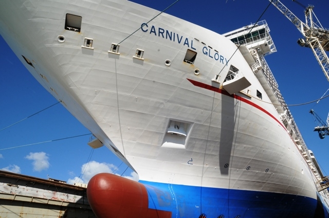 Photo | Glory dry dock Insta pic2 | Carnival Cruise Line
