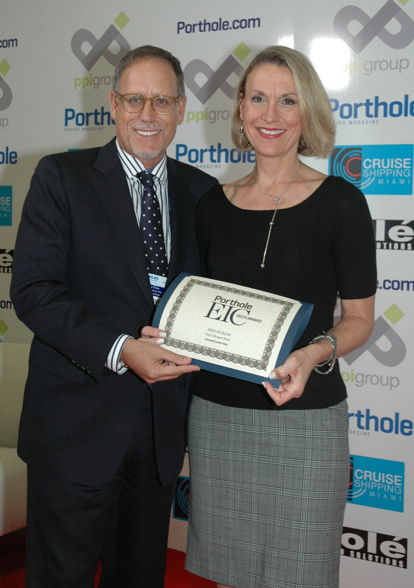 Photo | Porthole Award (CSM 2014) | Carnival Cruise Line