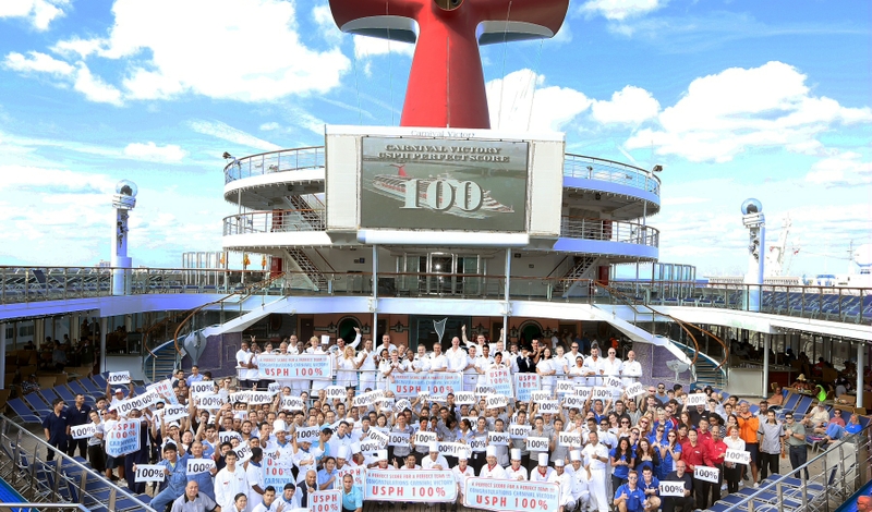 Carnival Victory Earns Perfect 100 U.S.P.H. Inspection Score | Carnival ...