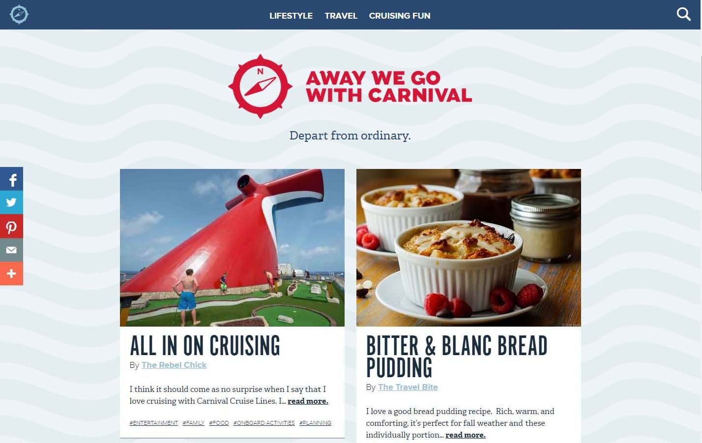 Photo | away we go | Carnival Cruise Line