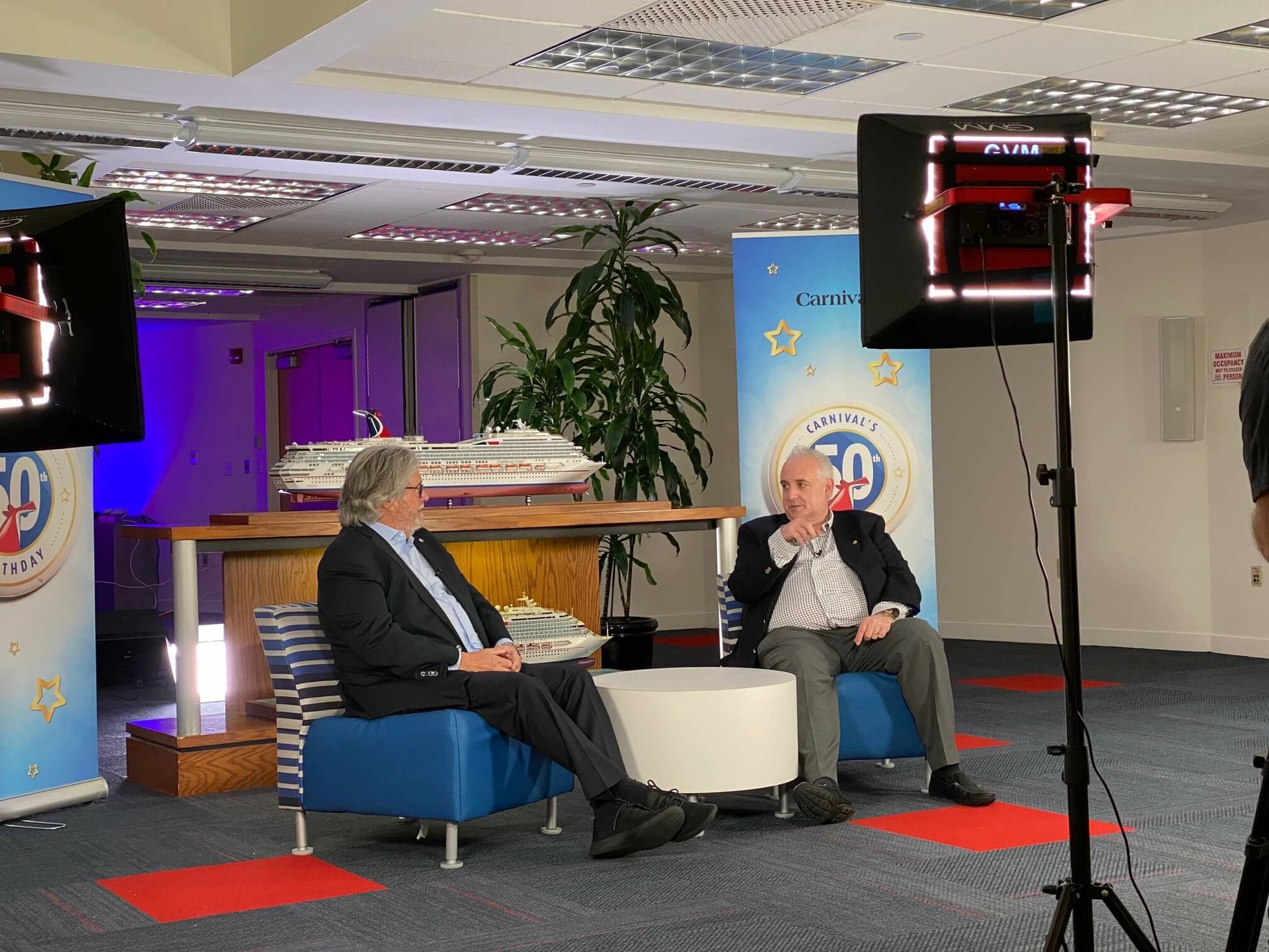 Photo | Carnival Brand Ambassador John Heald talks 50 years of fun with ...