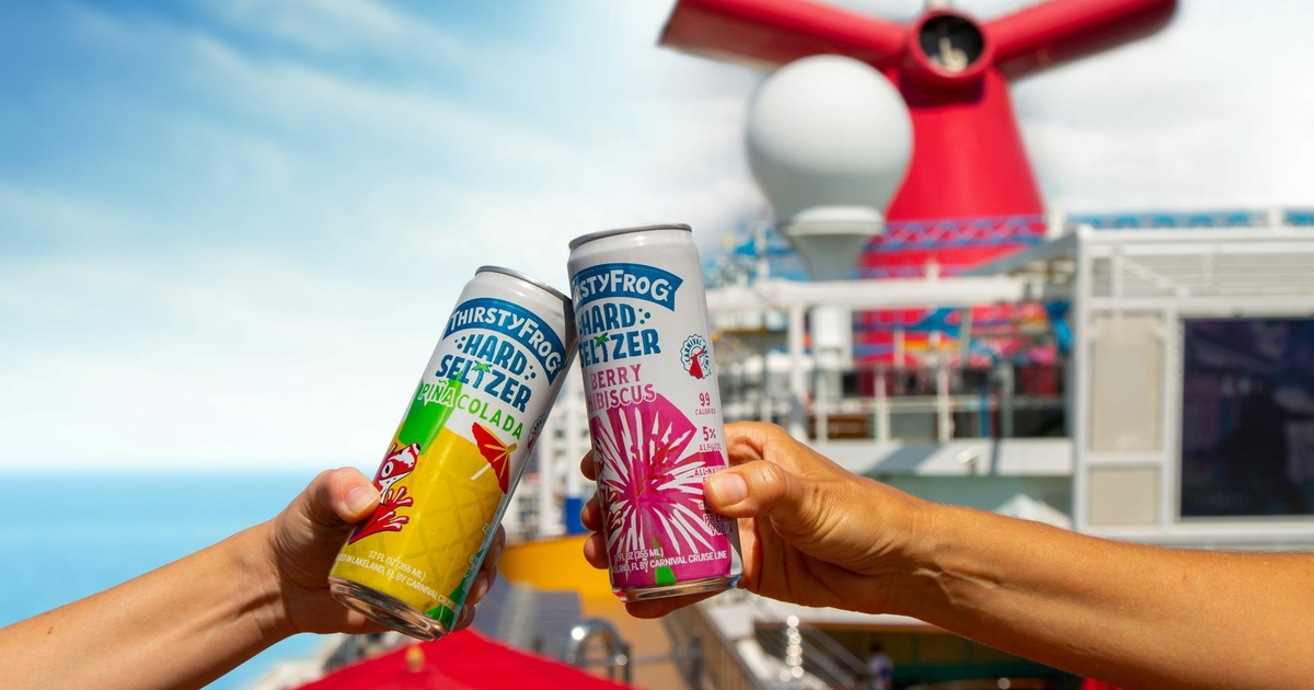 Carnival Cruise Line Introduces Exclusive Hard Seltzers Fleetwide, Just in Time for a Toast to ...