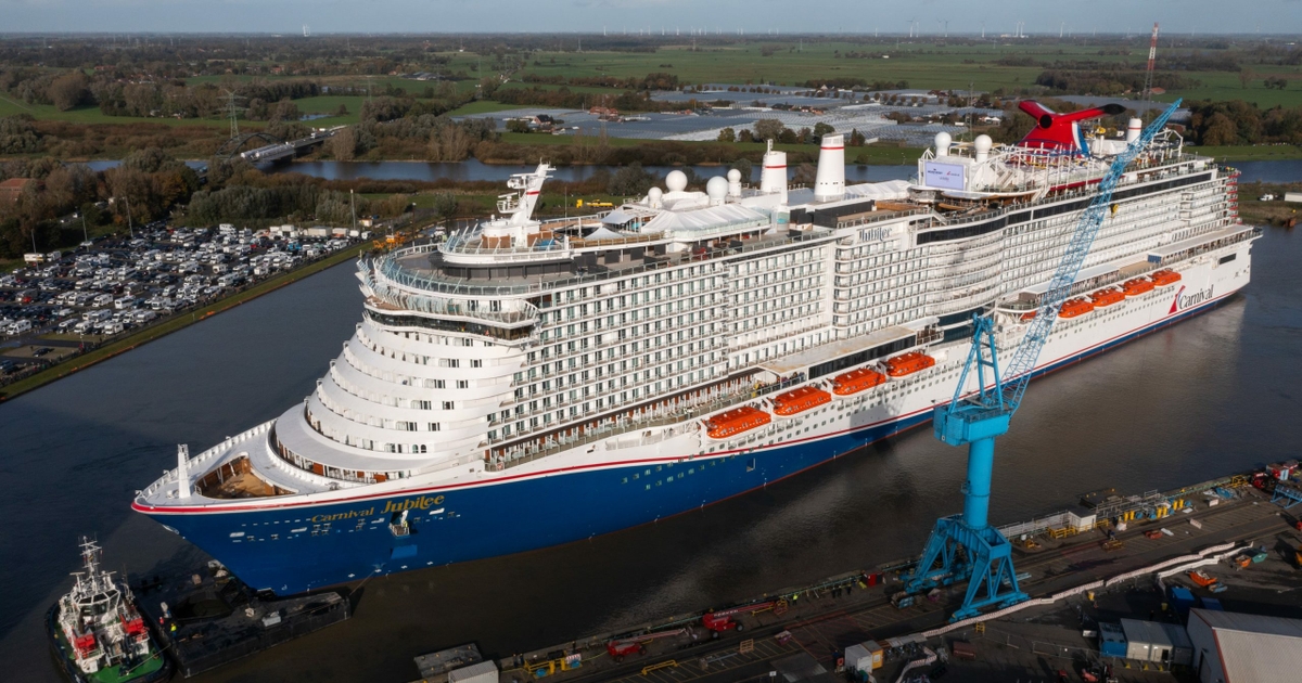 Carnival Jubilee Successfully Completes Sea Trials Ahead of Debut in ...