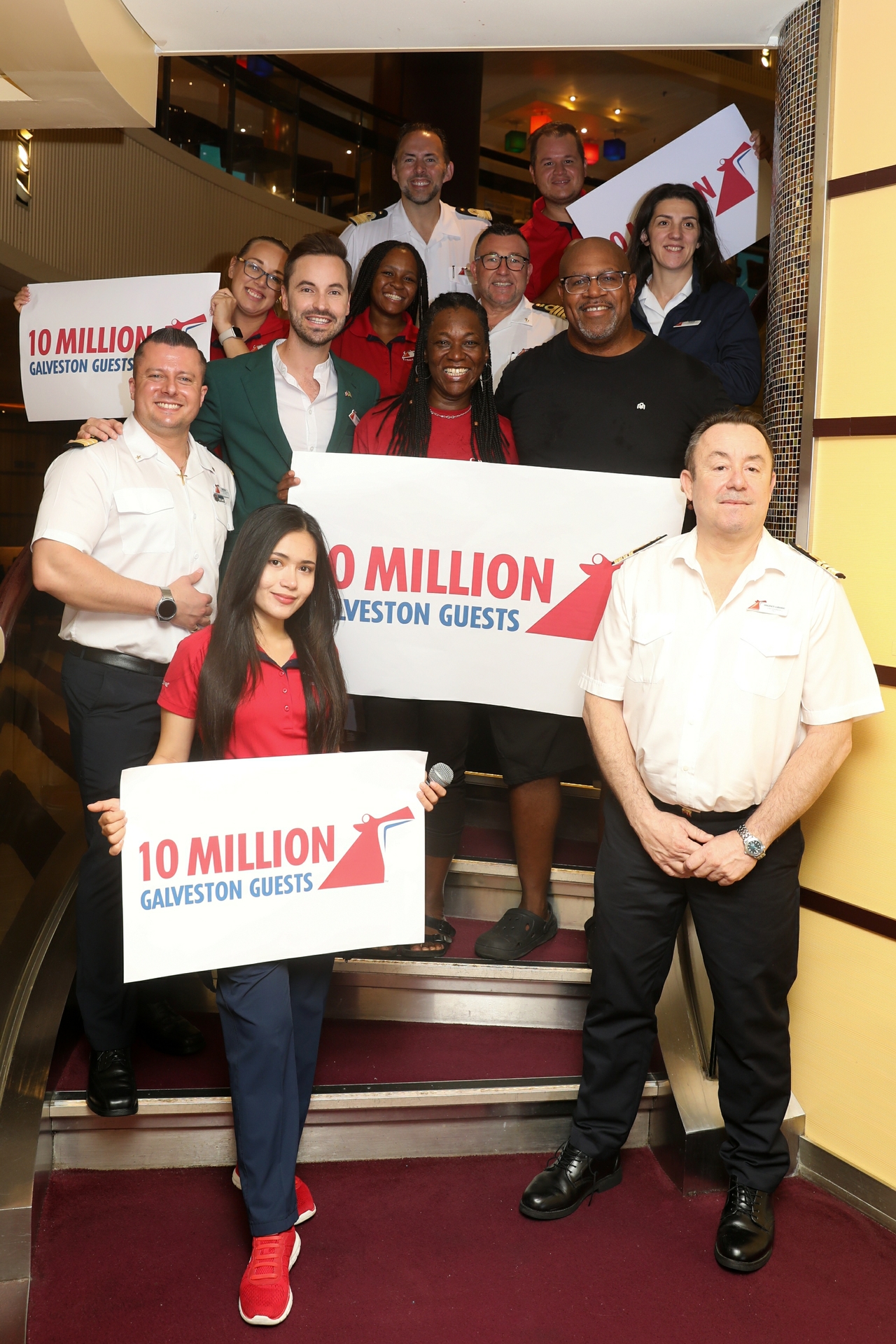 Photo | Marsha Taulton Carnivals 10 millionth guest from Galveston and ...