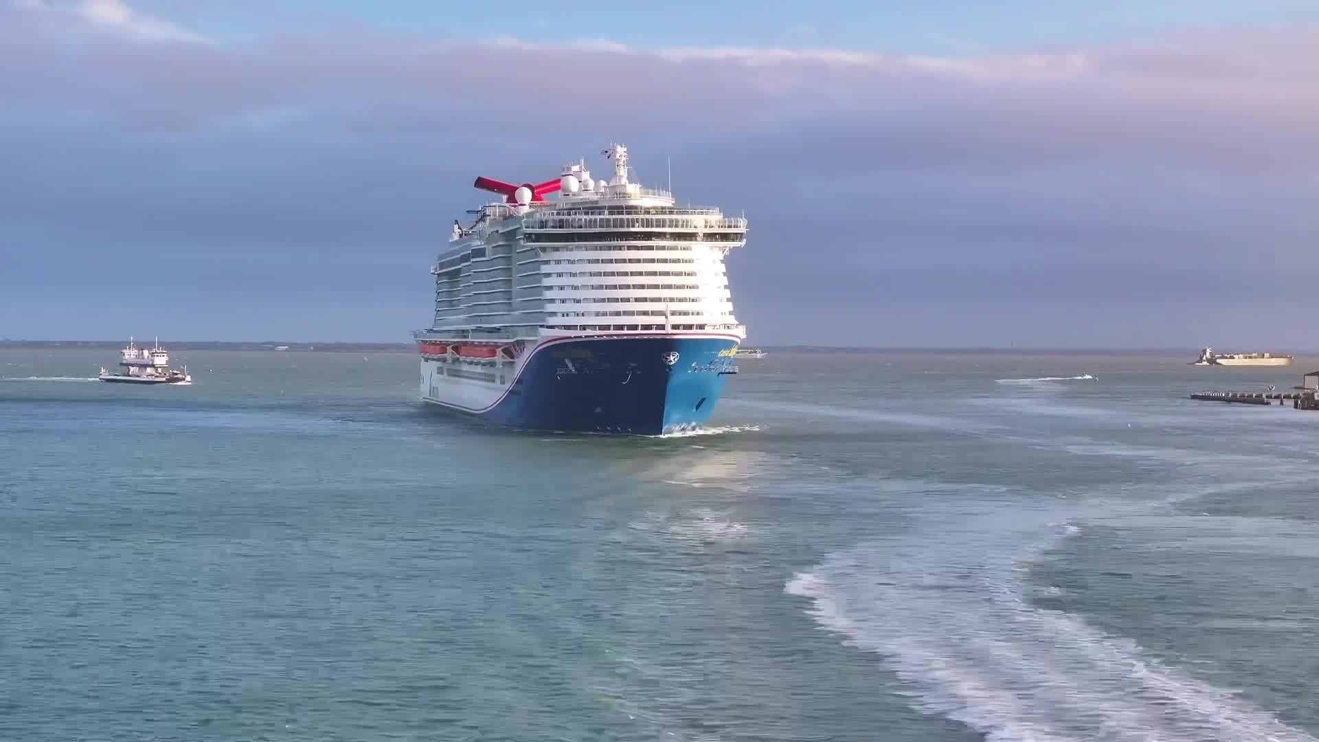 Video | Carnival Jubilee exterior b-roll | Carnival Cruise Line