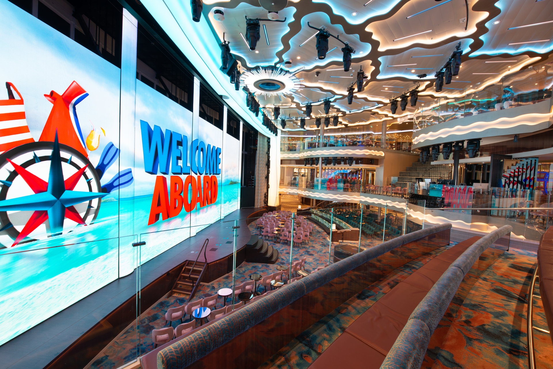 Photo | Atrium | Carnival Cruise Line