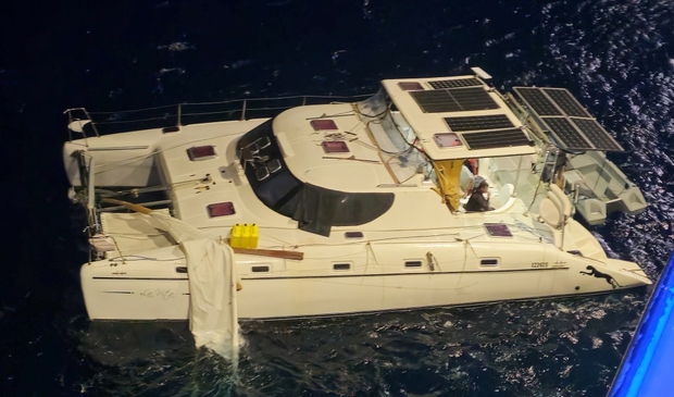 Carnival Cruise Line Rescues Four People and Three Dogs Stranded in ...