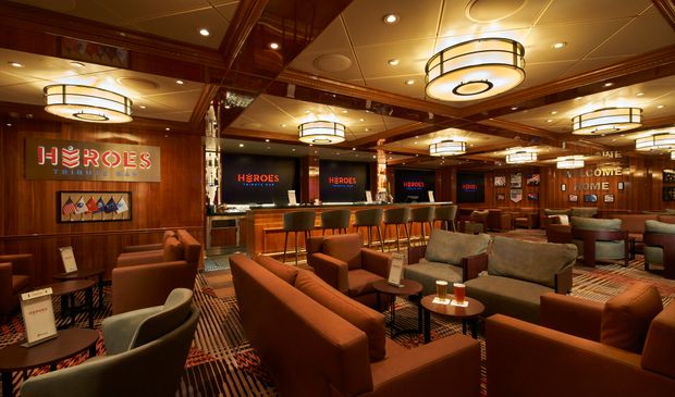 Heroes Tribute Bar | Carnival Cruise Line