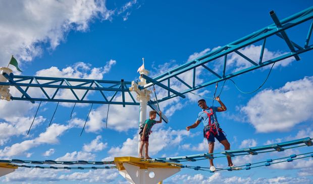 Ropes Course | Carnival Cruise Line