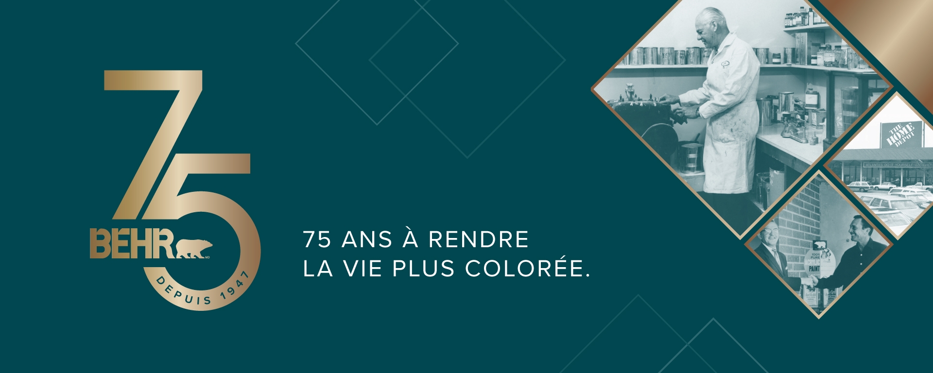 75e anniversaire de BEHR | Behr Paint Company