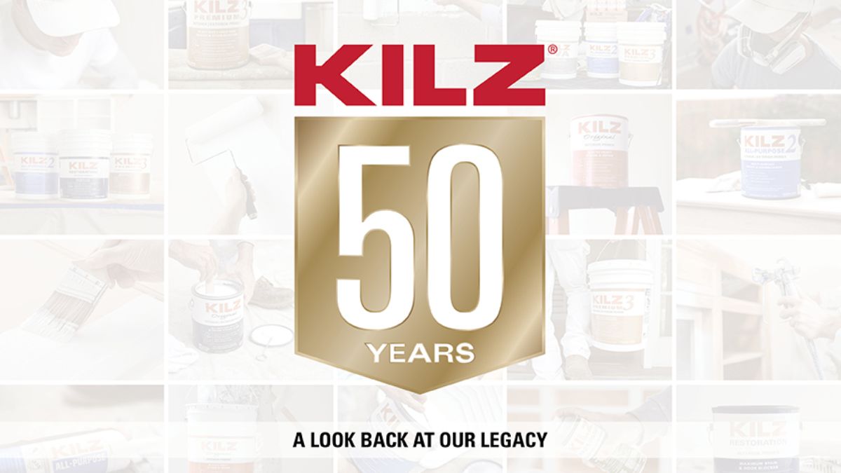 Celebrating 50 Years of Innovation and Quality with KILZ® | Behr Paint ...