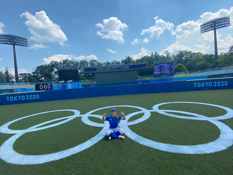 UNM Medical Student and Olympic Softball Player Andrea Howard Wins MLB ...