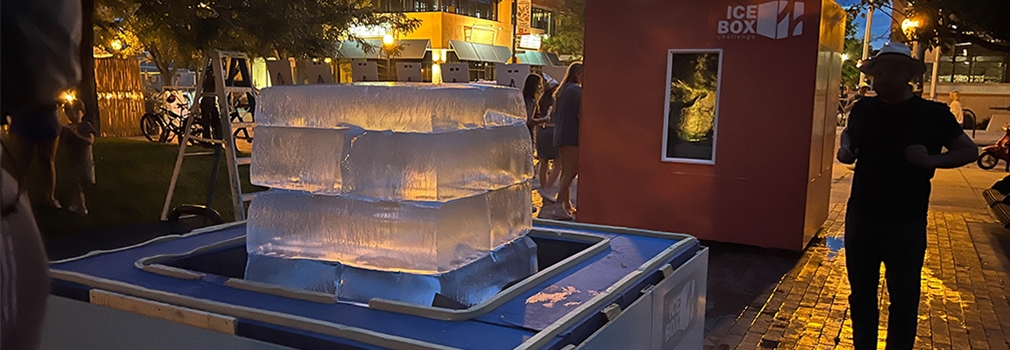 A ton of ice meets summer heat: See the power of energy efficiency in ...