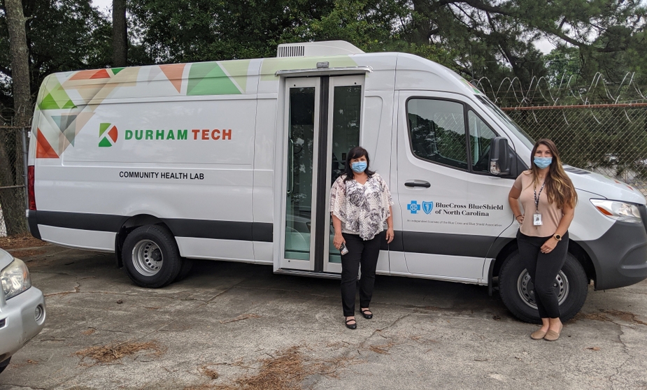 Durham Tech launches mobile health lab with $1 million grant from Blue ...