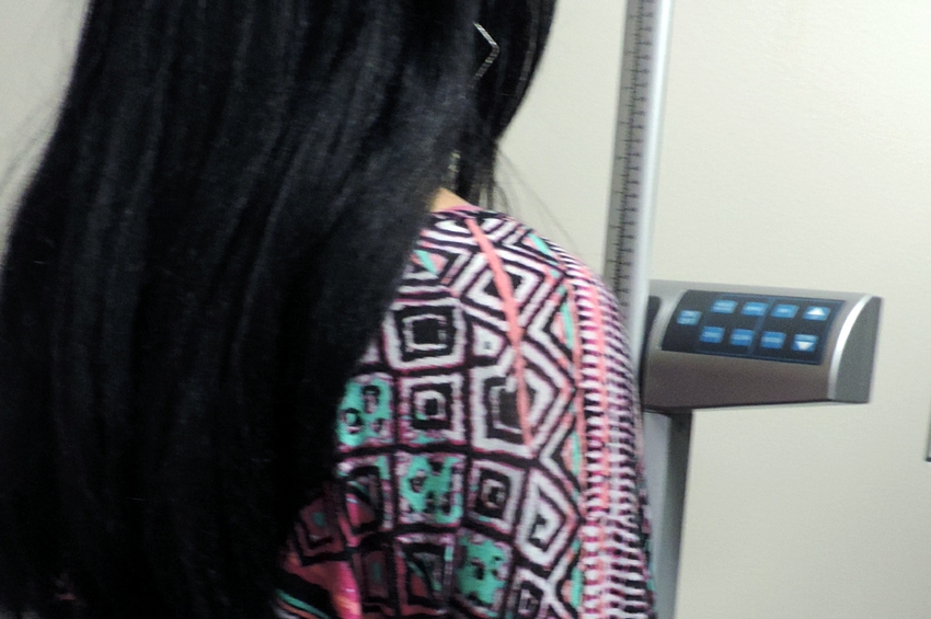 Photo | height check - woman | American Heart Association