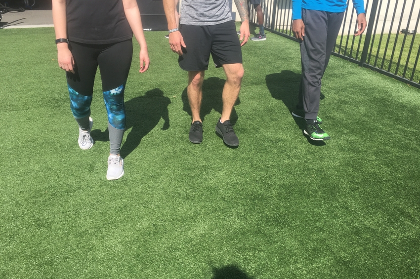 Photo | Group walking | American Heart Association