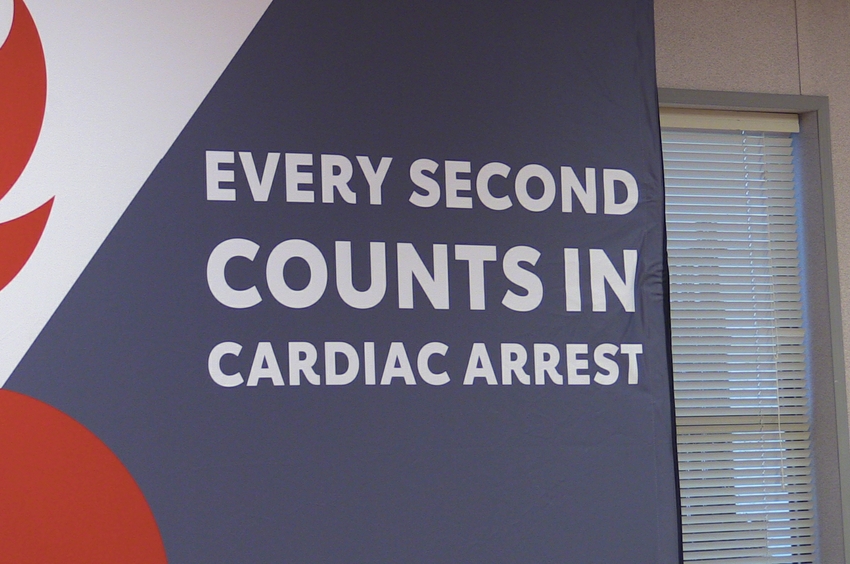Photo | Every second counts banner | American Heart Association