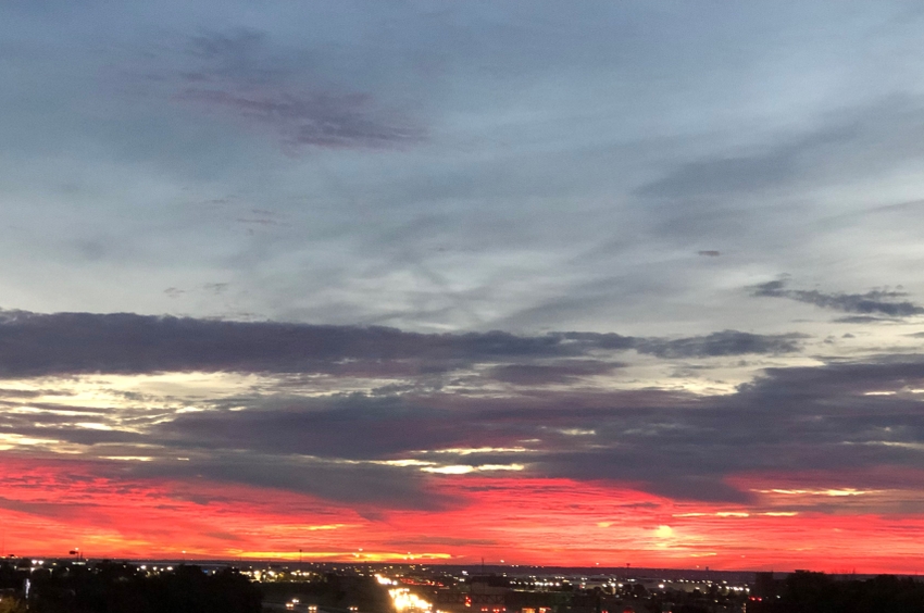 Photo | Sun rising wide shot | American Heart Association