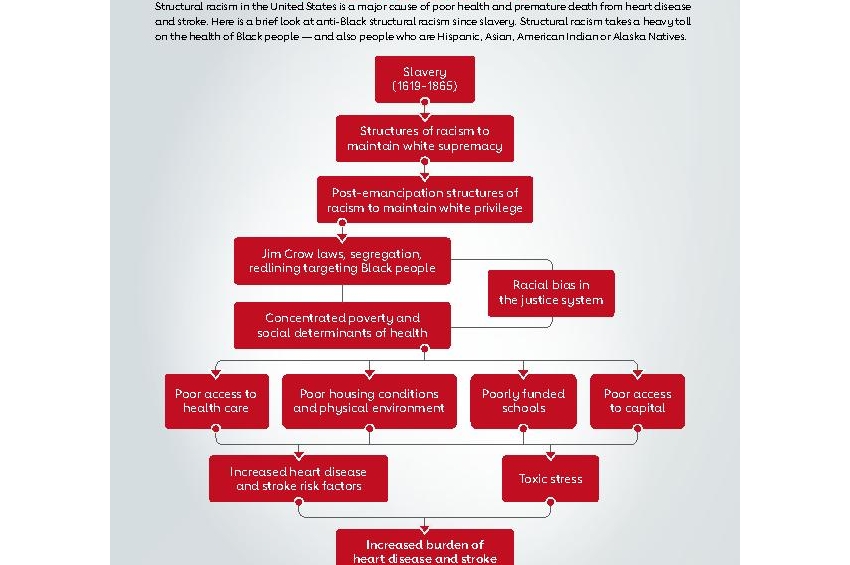 Document | Structural Racism Flowchart | American Heart Association