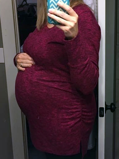 Photo | Pregnancy selfie | American Heart Association