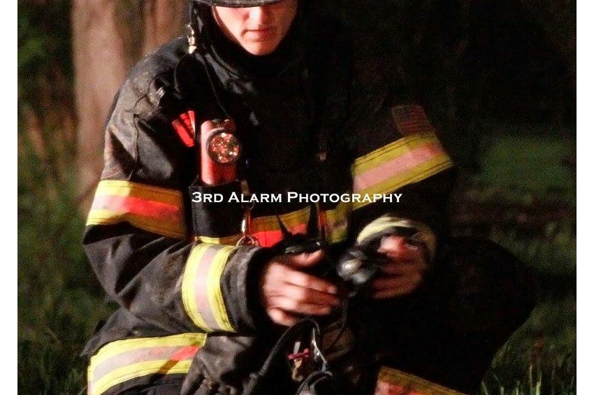 Photo | Deborah Feairheller PhD. in firefighter gear | American Heart ...