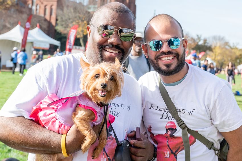 Photo | GWR Heart Walkers and four-legged friend | American Heart ...