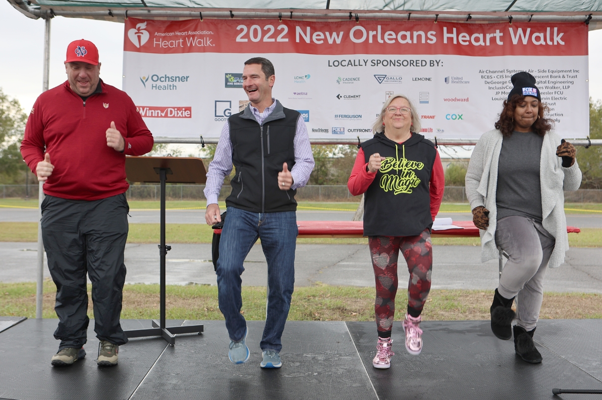 New Orleans Heart Walk participants reconnected for heart health ...