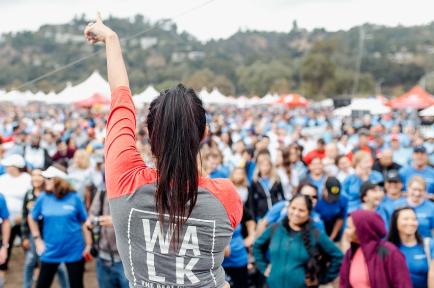 Photo | 2019 Los Angeles Heart and Stroke Walk view from the stage ...
