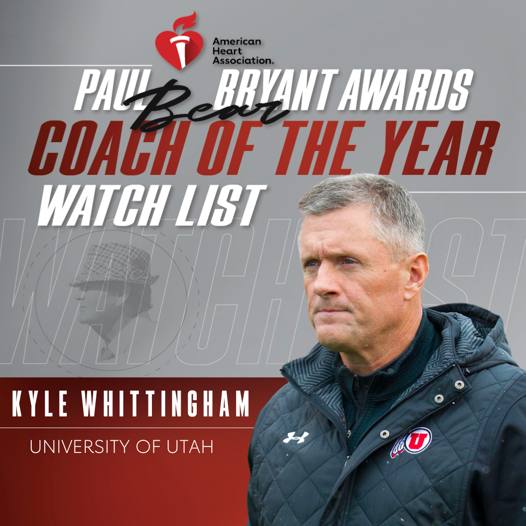 Photo | Kyle Whittingham - University of Utah | American Heart Association