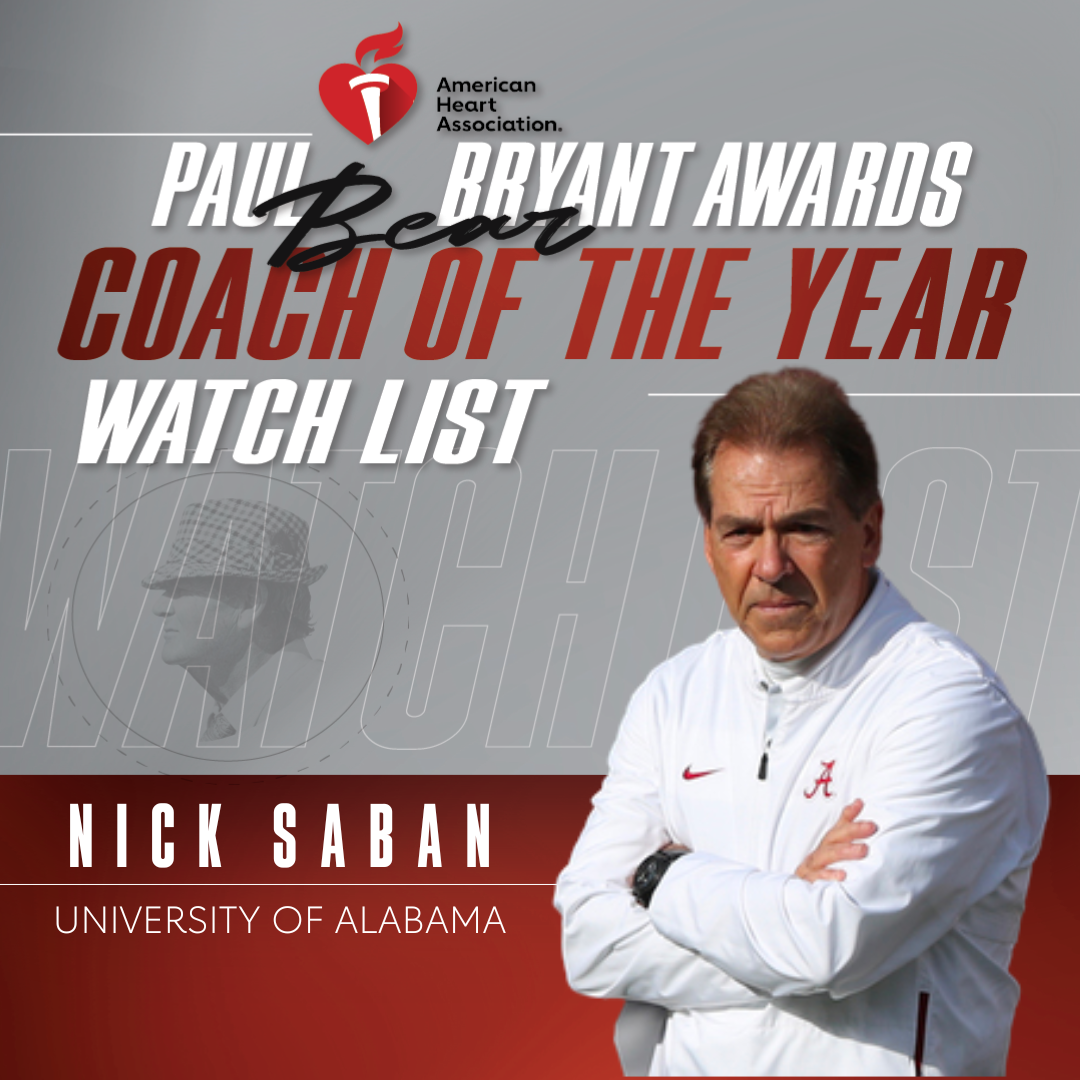 Paul “Bear” Bryant Awards announce 2022 college football coaches watch ...