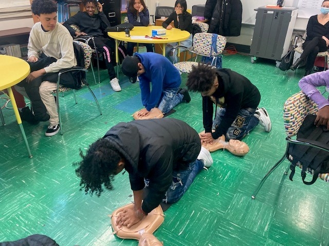 Bronx High School trains the next generation of CPR heroes | American ...