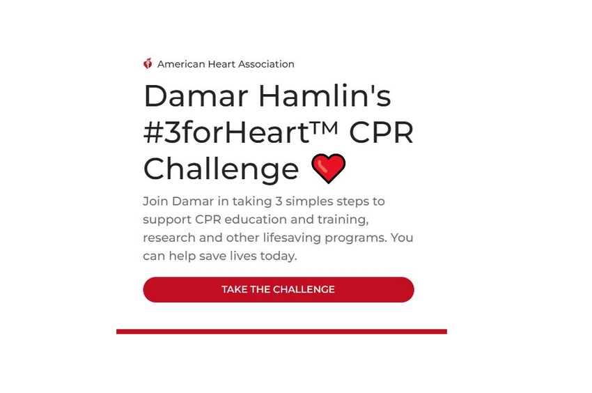 Photo | 3forHeart™ CPR Challenge graphic | American Heart Association