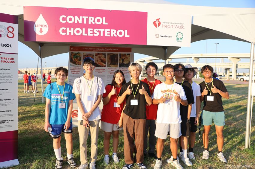 Photo | Heart Walk - Control Cholesterol Education Booth Volunteers ...
