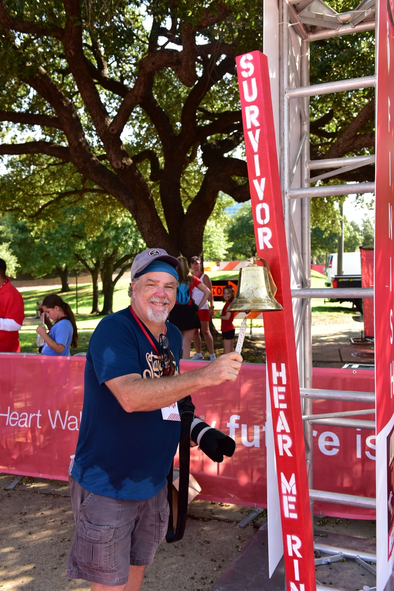 Photo | Heart Walk - Survivor Bell | American Heart Association