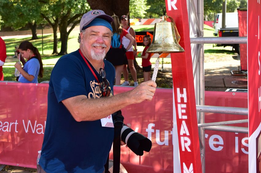 Photo | Heart Walk - Survivor Bell | American Heart Association