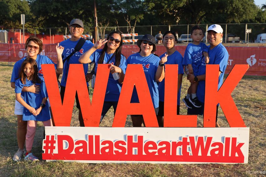 Photo | Heart Walk in Dallas | American Heart Association