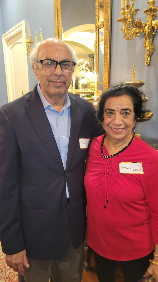 Photo | Sunil Ahuja and Parveen Ahuja | American Heart Association
