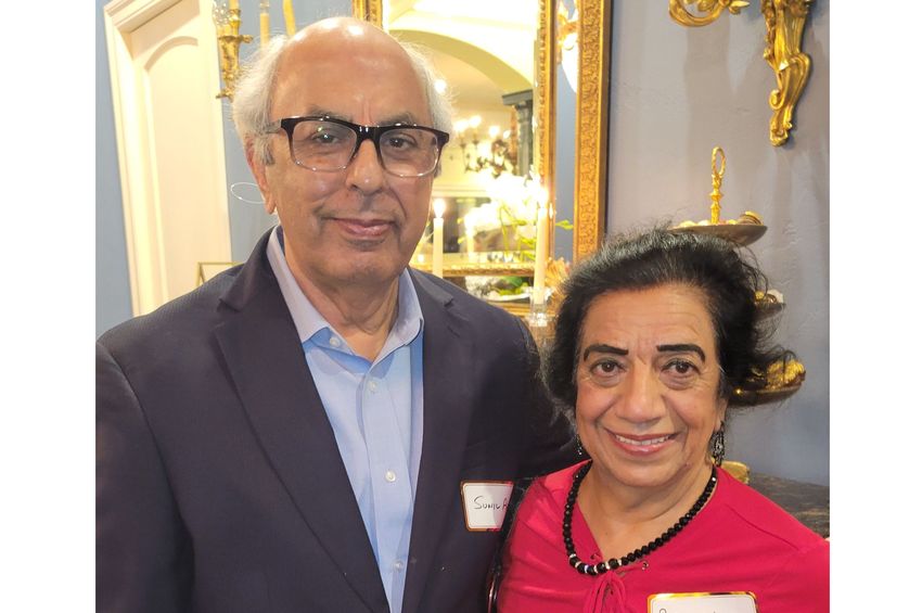 Photo | Sunil Ahuja and Parveen Ahuja | American Heart Association