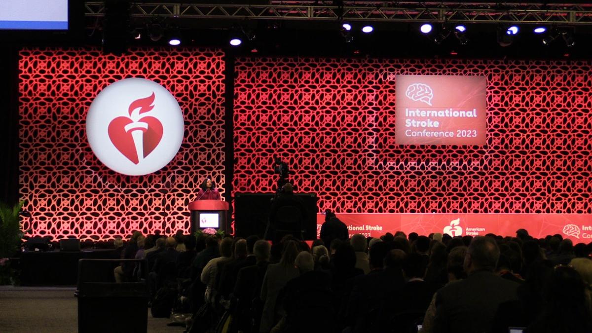 Photo | ISC23 Opening Main event with Dr. Albert | American Heart Association