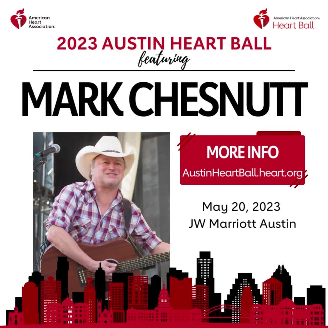 CMA Award-winner to headline 2023 Austin Heart Ball | American Heart ...