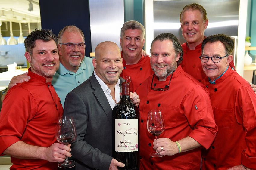 Photo | Eric Dreyer, Kent Rathbun, Shawn Lutwak of Palmaz Vineyards ...